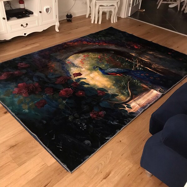 Sea Rug, Sea Wave Rug, Sea Foam Rug, Sparkling Sea Rug, Wave Rug, Area ...