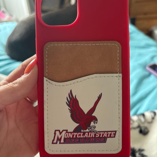 COLLEGE LOGO PHONE Wallet, Printed Logo Phone Wallet, College Logo ...