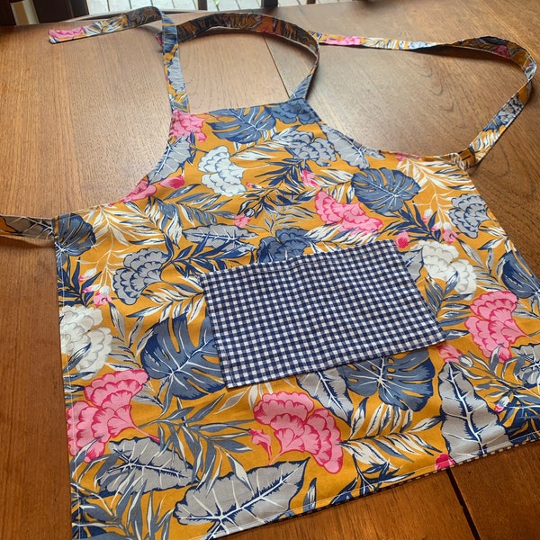 Reversible Apron Sewing Pattern PDF Kids Apron Sewing Pattern Toddler ...