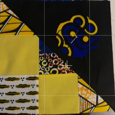50 5 Fabric TRIANGLES African No Duplicates Ethnic Ankara Quilting ...