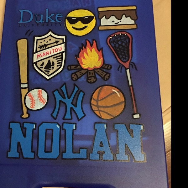 Handpainted Personalized Clipboard Case, Clipboard Case, Clipcase for ...