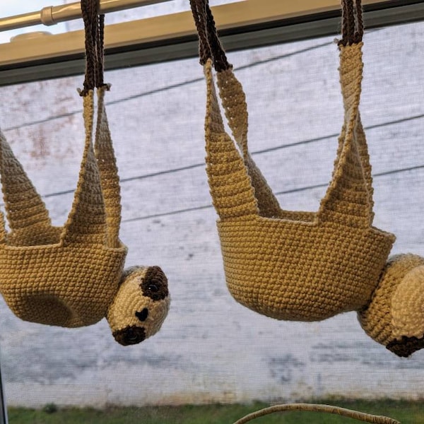 Hanging Sloth Crochet Pattern - Digital Download ONLY! - Etsy