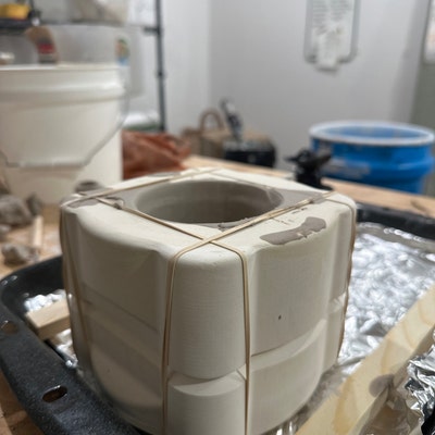 Plaster Mold for Handmade Slipcasting Mug Cup Shape DIY Pottery Tool ...