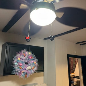 Mickey Mouse Ceiling Fan Pull Disney Bedroom Disney Home Decor - Etsy