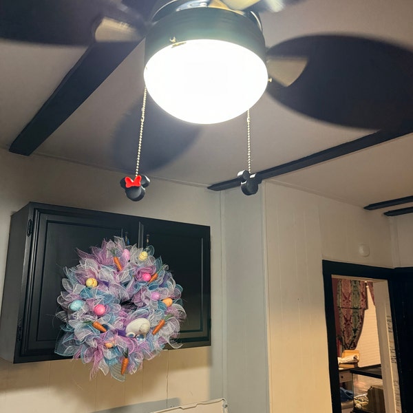 Mickey Mouse Ceiling Fan Pull | Disney Bedroom | Disney Home Decor - Etsy