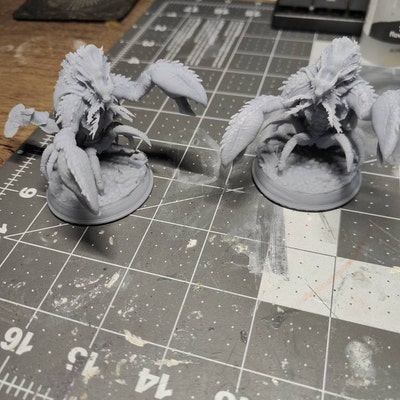 Volcano Demon 3D Printed Miniature Model Roleplaying Games Tabletop ...