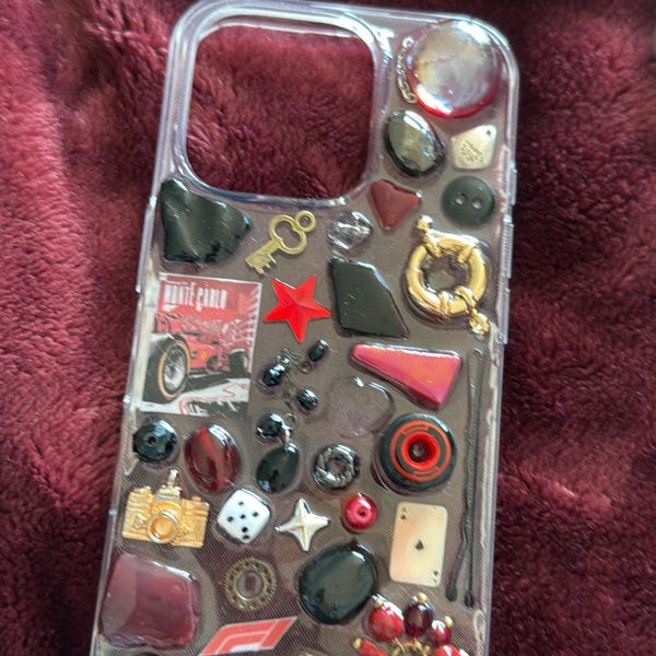 Custom Resin Charm Phone Case EXAMPLE - Etsy
