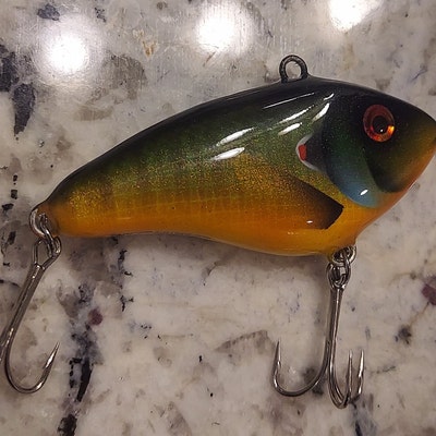 6-1/4 Wooden Lipless Fishing Lure for Musky and Pike - Etsy