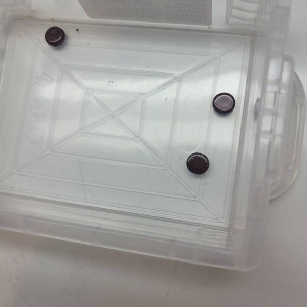 10 Vintage Transparent Teal Green Glass Lozenge Oval Beads, Approx. 15 ...