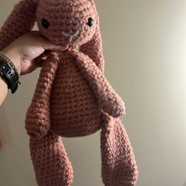 The Boho Bunny Stuffie Crochet Pattern | Rabbit Crochet Pattern ...