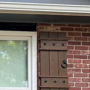 Window Header, Cedar Header, Farmhouse Header, Above Window Wood ...