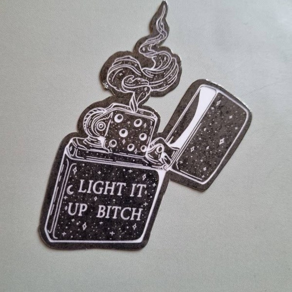 Crescent City Light It up Sticker / HOBAE, Bryce Quinlan, Bookish Gifts ...