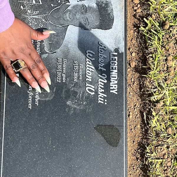 Custom Headstones 24x12x3, Personalized Headstones, Headstones for ...