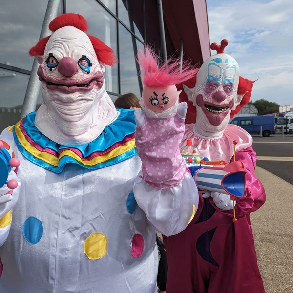 Slim Costume From Killer Klowns From Outer Space Pink Clown Clown ...