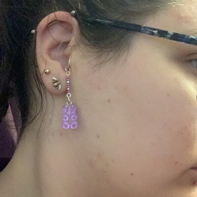 Black Beaded Hearing Aid Retainers - Etsy