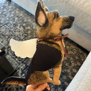 Pug Dog Christmas Tree Topper // Dog Tree Topper // Pug Holiday Decor ...