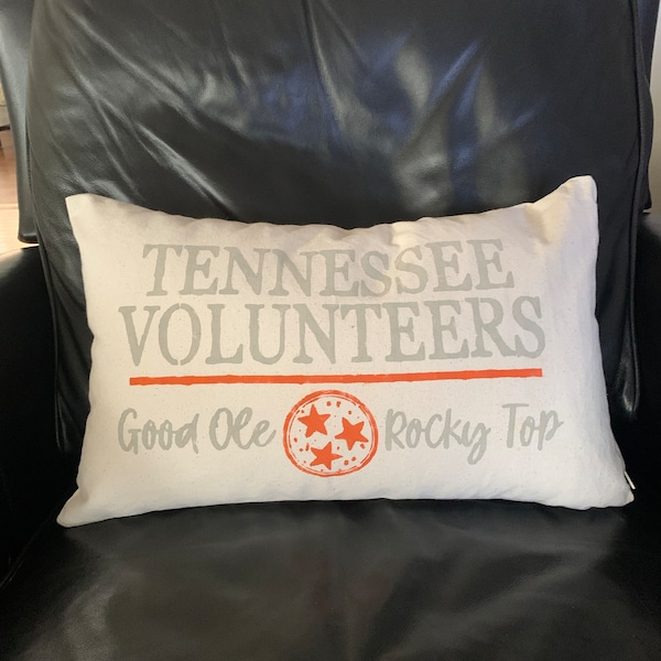 Farmhouse Pillows - Tennessee Volunteers Good Ole Rocky Top Throw ...