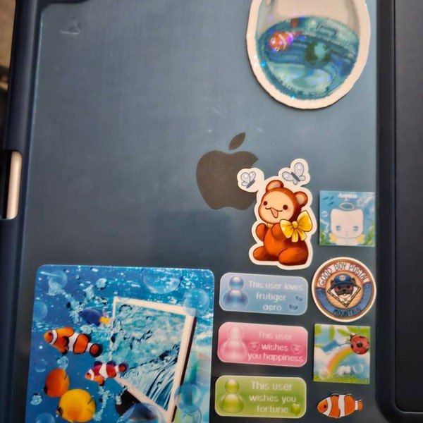 Frutiger Aero Aesthetic 3" Vinyl Sticker | Webcore Cybercore Kidcore ...