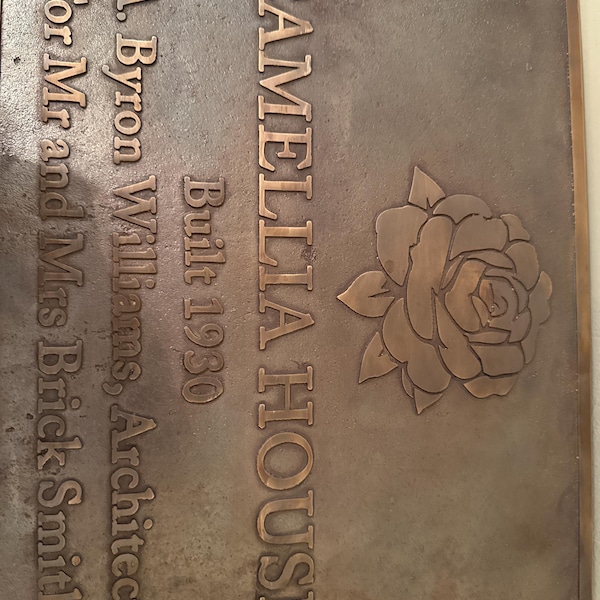 Custom Plaques in Oil-rubbed Bronze - Personalized 3D Plaque - Vintage ...