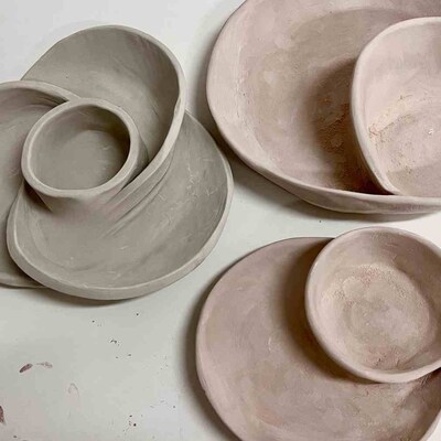 Origami Pottery Template for Slab Building a Flower Bowl, Pottery Tool ...