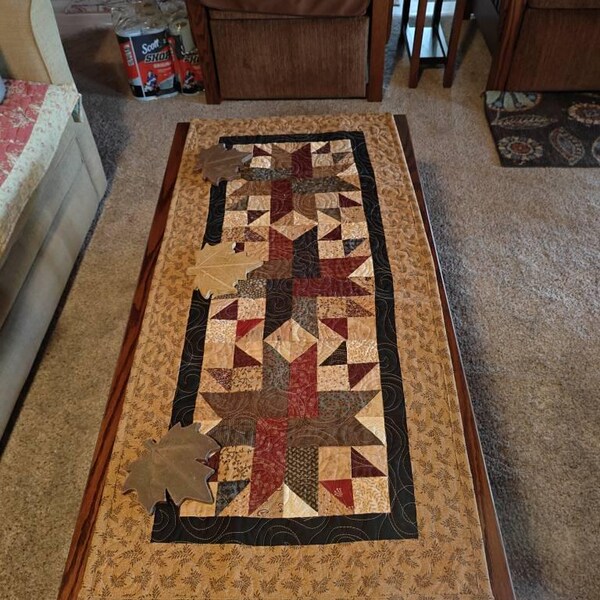 Northwoods Lap Quilt, Log Cabin Quilt, Free Shipping 1002-01 - Etsy