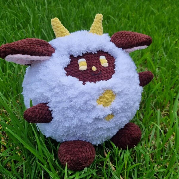 Lamball Crochet Pattern. Palworld PDF Plushie Amigurumi Pattern in ...