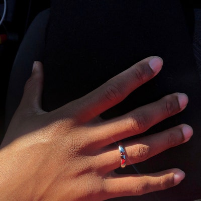 8mm Titanium Duck Hunting Ring Dome Black Titanium Ring - Etsy