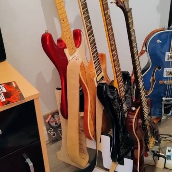 Quad Decker Musical Instrument Stand, Customisable for Guitar and More ...