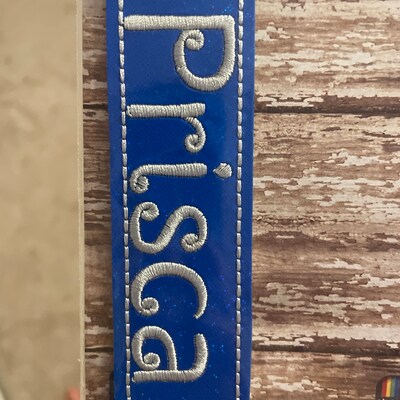 Personalized Bookmark, Personalized Name Book Mark, Embroidered ...