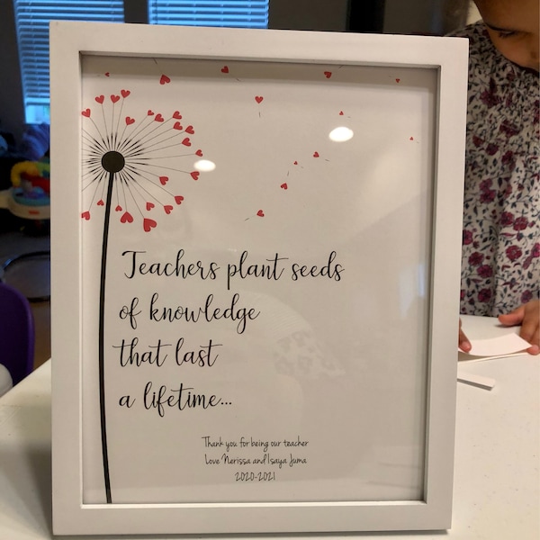 Teacher Appreciation Printable, Preschool Teacher Gifts, Daycare ...