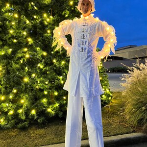 Mardigras Mime Stilt Costume - Etsy
