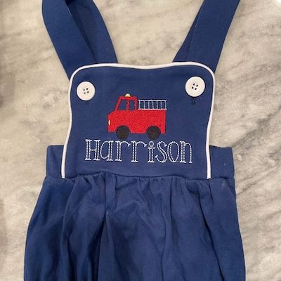 Monogrammed Baby Boy Train Outfit, Monogrammed Boys Romper, 1st ...