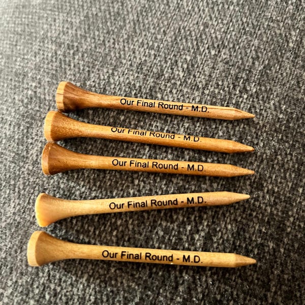 Personalized Golf Tees - Laser Engraved Golf Tee - Custom Golf Tees - 3 ...