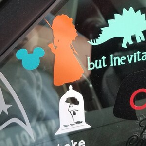 Cinderella and Prince Decal Disney Cinderella Sticker | Etsy