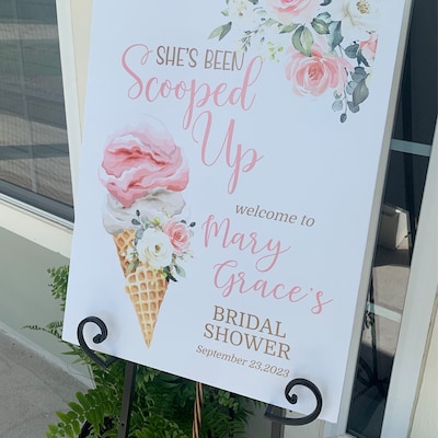 She's so Sweet He Scooped Her up Sign, Summer She's Been Scooped up Ice ...