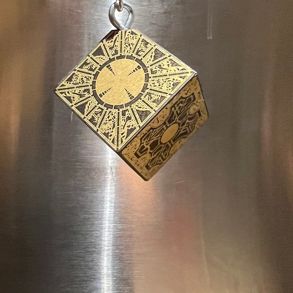 Hellraiser Puzzle Box Christmas Ornament Solid Wood Xmas Tree ...