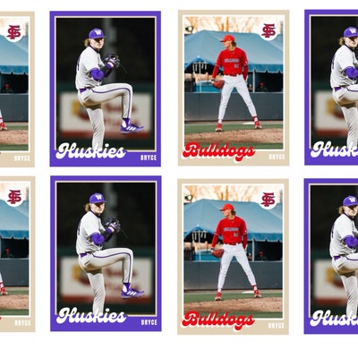 1950s-style Green Baseball Trading Card Template Customizable ...