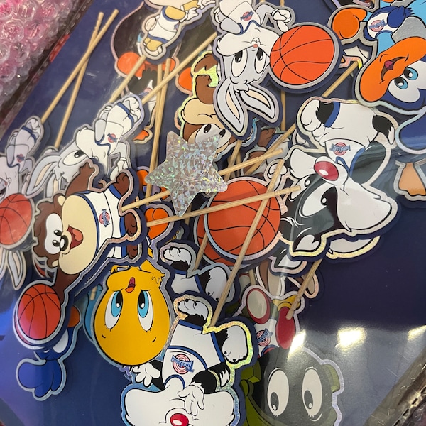 Baby Space Jam Cupcake Toppers / Baby Space Jam Set of 12 / Baby Space ...