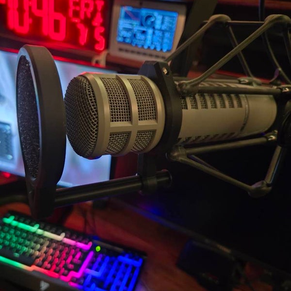 3D Printed Pop Filter for the Audio-technica AT2040 Microphone - Etsy