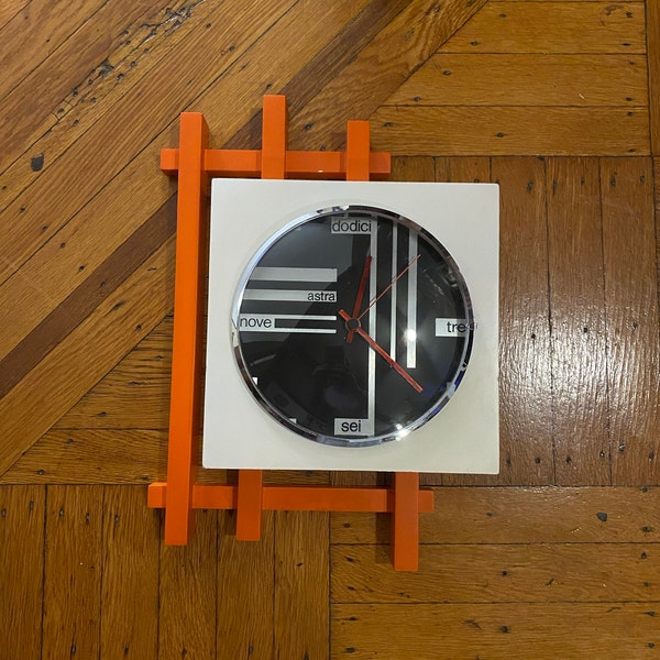 Space Age 70s Wall Calendar Round Design Wall Calendar With Rotating ...