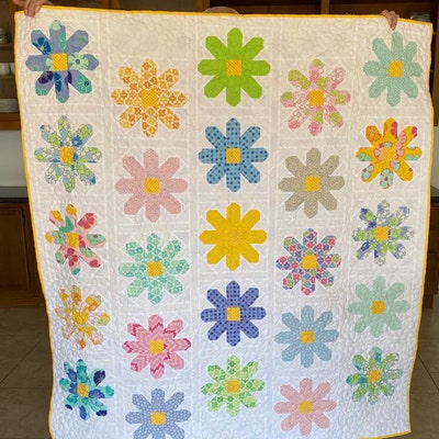PDF Fresh as a Daisy Quilt Pattern - Etsy