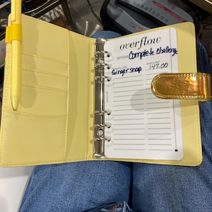 Overflow A6 Personal Binders DIGITAL DOWNLOAD NOT Physical Product - Etsy