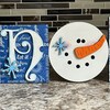 Snow Word Block SVG Christmas Word Block SVG SVG File Laser Cut File ...
