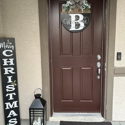 Front Door Decor Simply Blessed Year Round Wreath Front Door Wreath ...