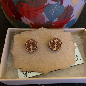 Disney Frozen Olaf Post Earrings Laser Engraved Wood - Etsy