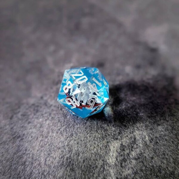 Terrarium Dice Flower Dnd Sharp Edges Dice Set, Plant Druid Dice ...