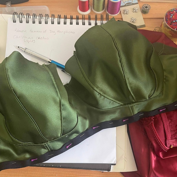 Afi Reverie Wireless Bra Sewing Pattern - Package 1 Sizes - Instant PDF ...