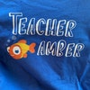 Digital Palfish Name Printable Online Teaching Background Palfish Shirt ...