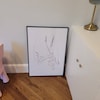 Guardian Angel Line Art Poster Hands Line Art Line Art - Etsy