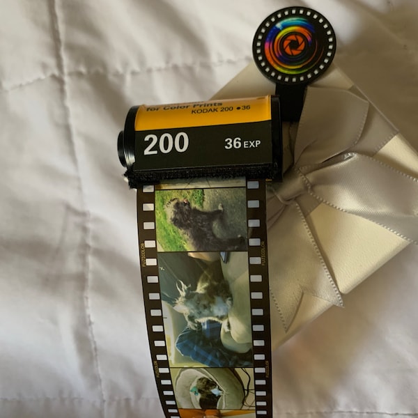 10-40 Photos Keychain Film Roll, Personalized Camera Film Roll Keyring ...
